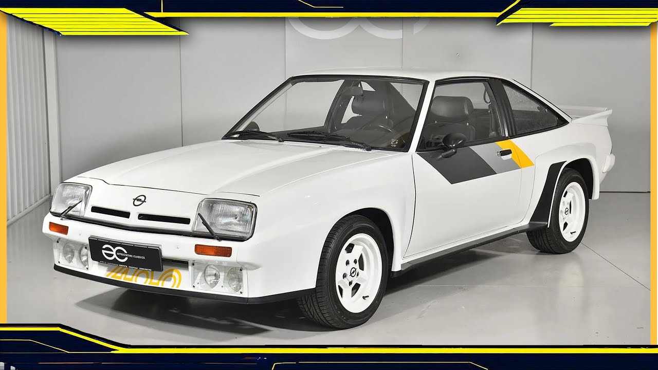 The Story of the Opel Manta 400: One of 245 Cars Ever Made - YouTube