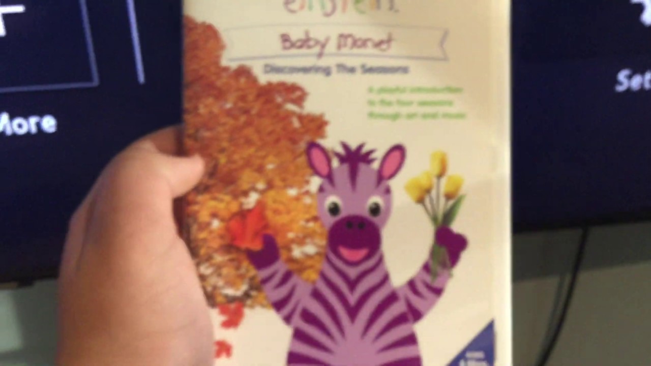 Opening to baby Einstein baby Monet discovering the seasons 2005 DVD ...