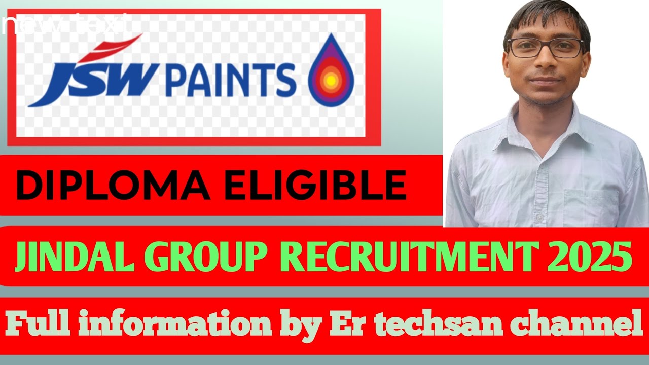 Jindal group recruitment 2025 ll new hiring jobs ll new vacancy ...