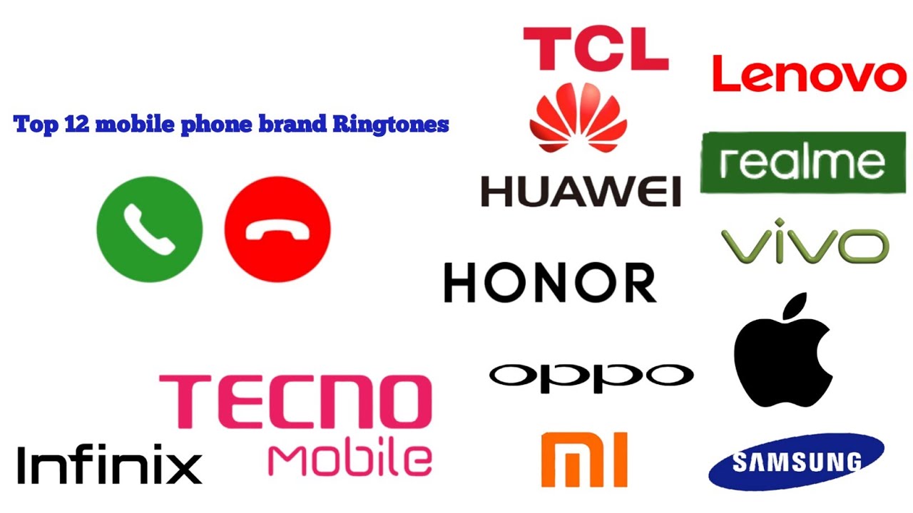 Top 12 Mobile Phone Brand Ringtones Comparison instruments ringtone ...