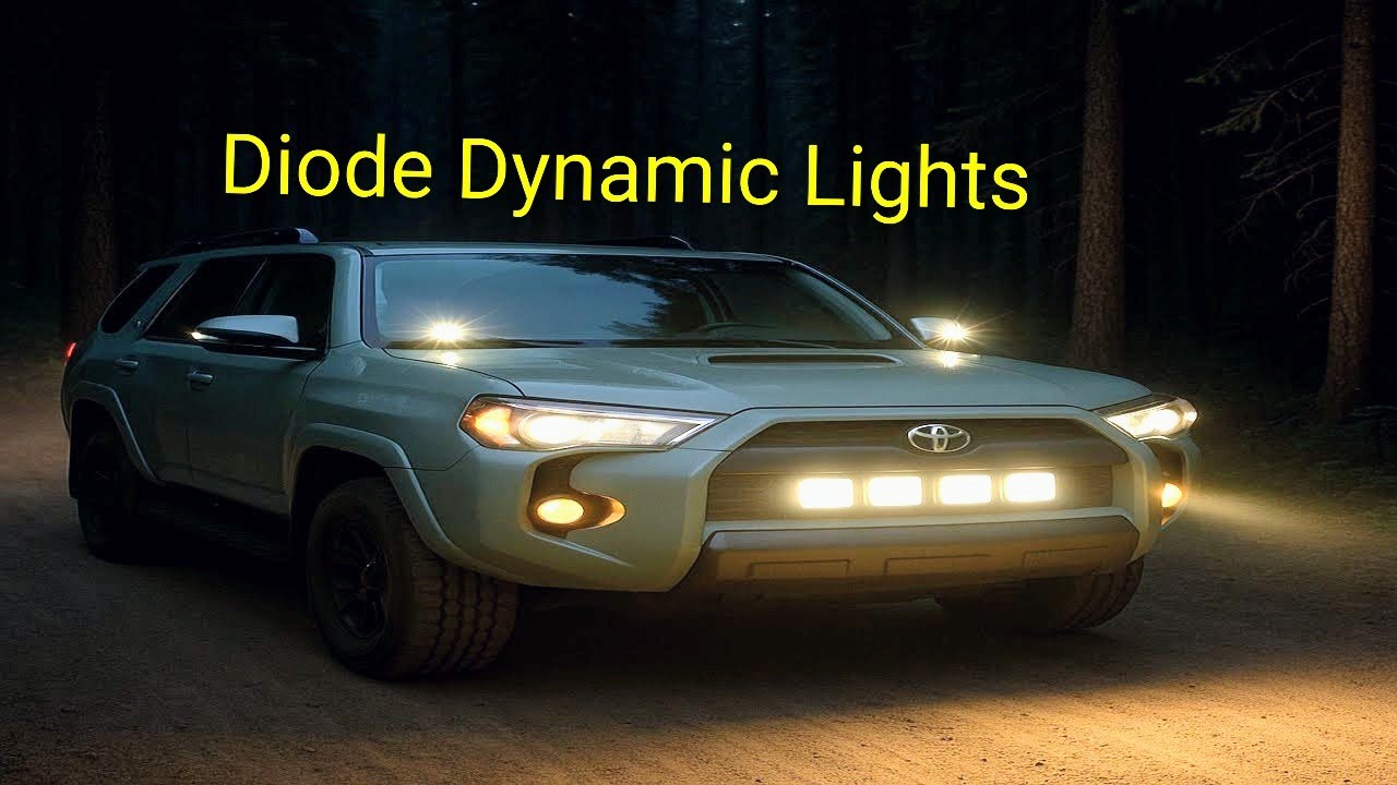 My Diode Dynamics Lights in Action - YouTube