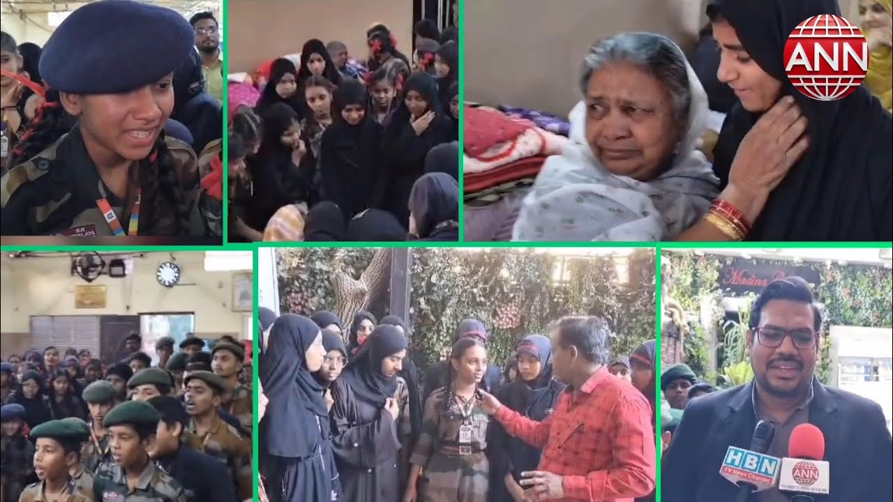 S.R VIDIYALAYA VISITED TO FATIMA OLD AGE HOME AT FALAK NUMA HYD 15-FEB ...