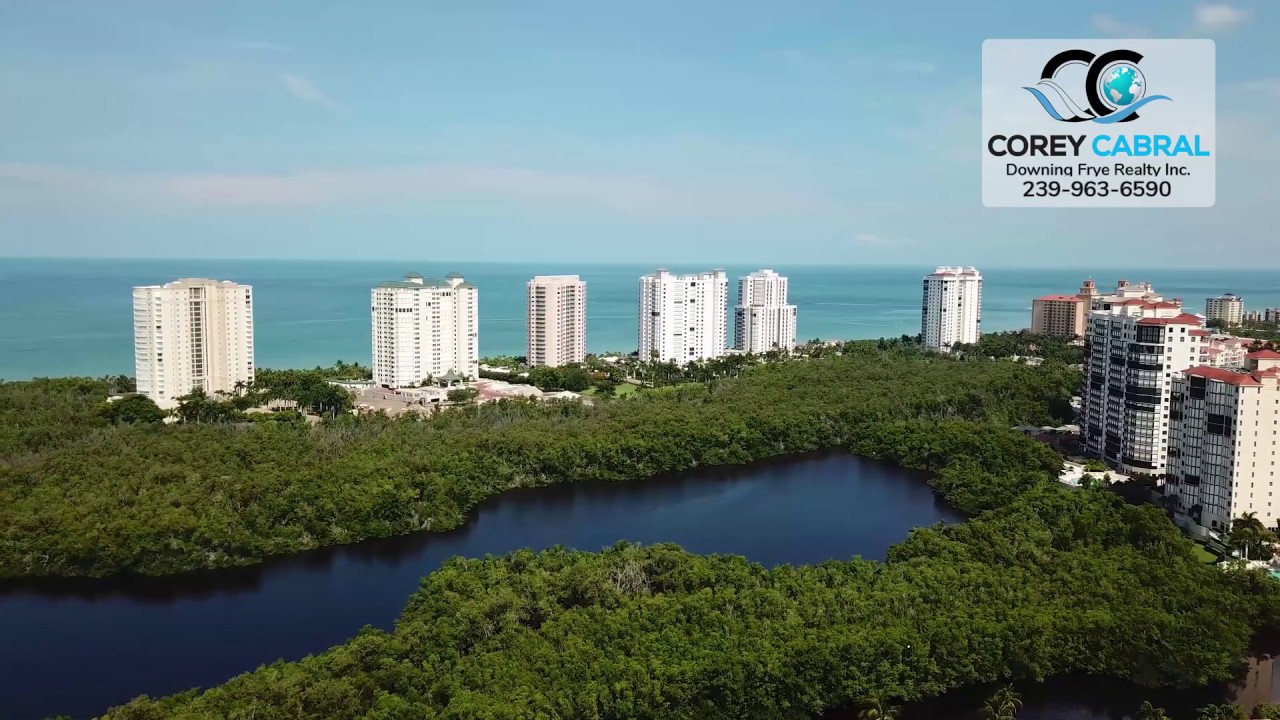 Bay Colony Naples Florida Beachfront high rises video - YouTube