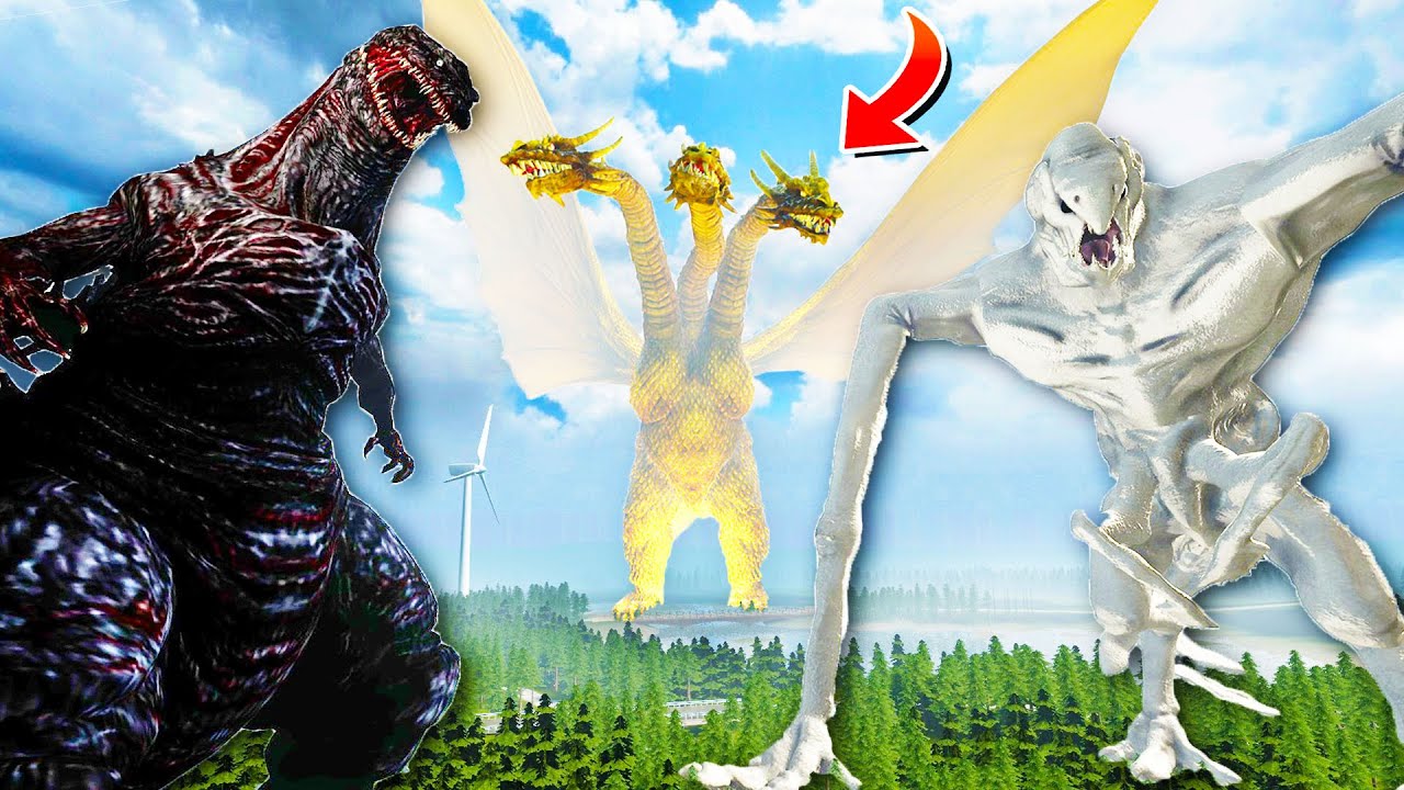 LAND OF KAIJU! Shin Godzilla, King Ghidorah & MORE (Garry's Mod) - YouTube