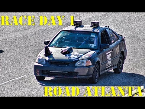Road to Road Atlanta - LeMons Racing - Race Day 1 - YouTube