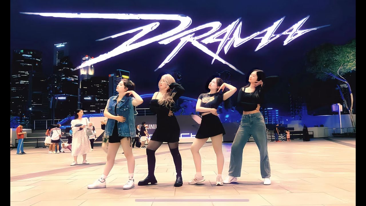 【Galaxy Moonlight】Drama 에스파 Kpop In Public Performance - YouTube