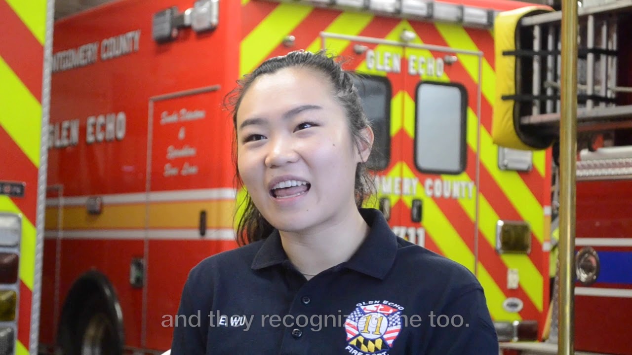 Firefighter/EMT Emily Wu recounts one of the many opportunities she has ...