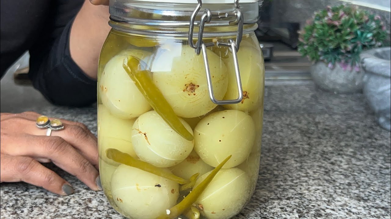 || PICKLED GOOSEBERRIES || EASY RECIPE || LONGING TREATS || - YouTube