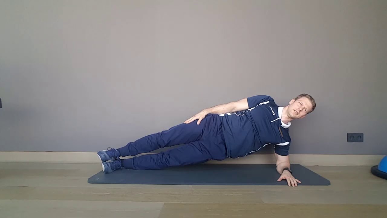 Side Elbow Plank - YouTube