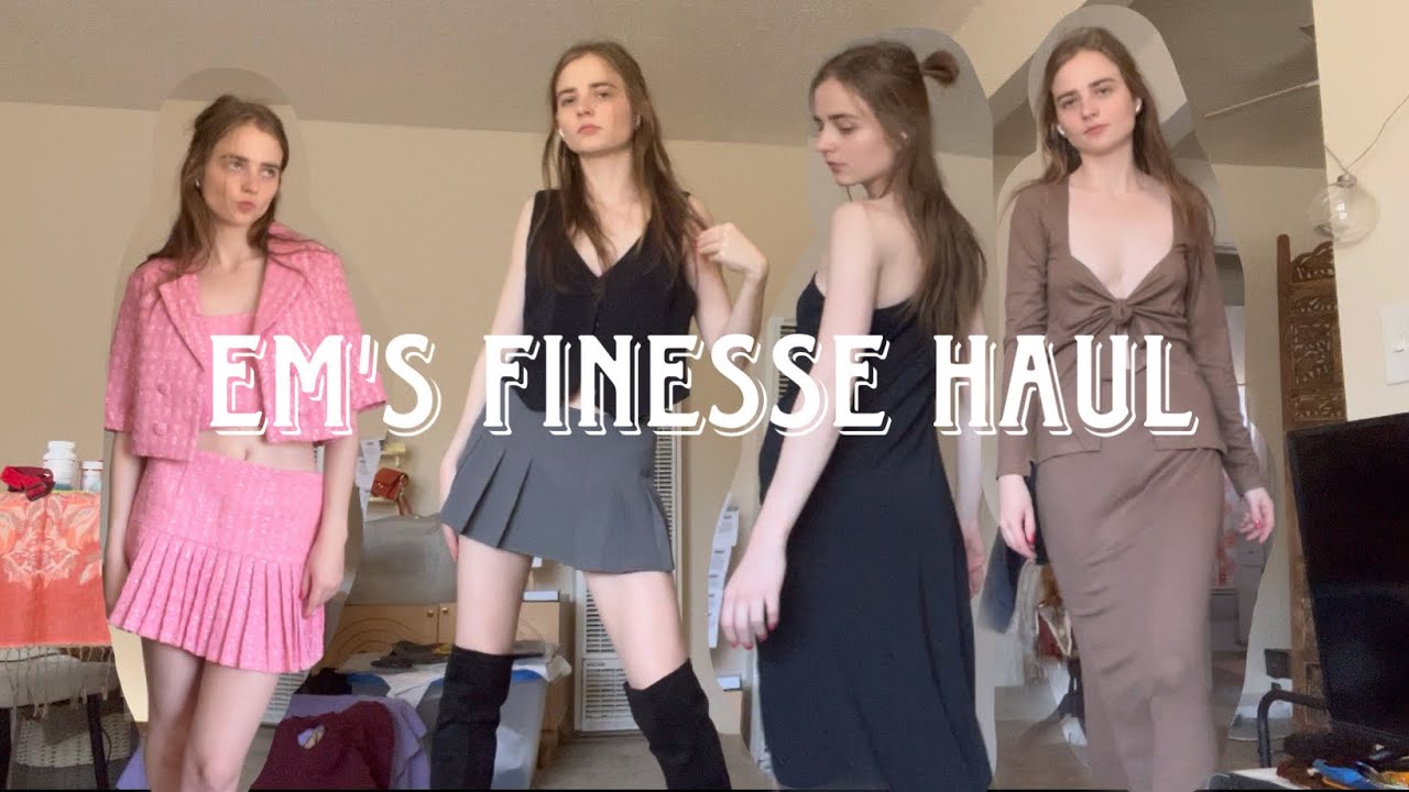 em’s outrageous outfits try-on haul | featuring fits from FINESSE US ...