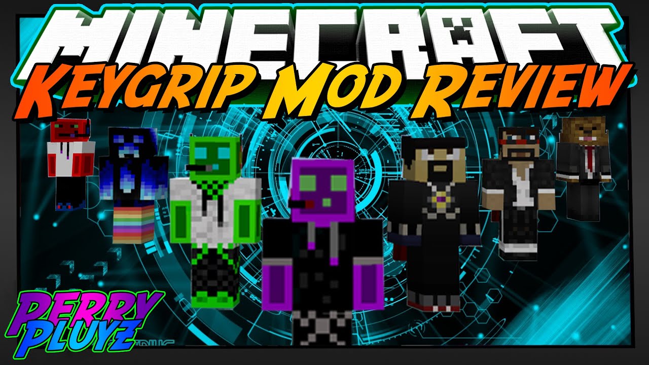 THE KEYGRIP MOD! | Minecraft 1.8 | 1440p60fps! - YouTube