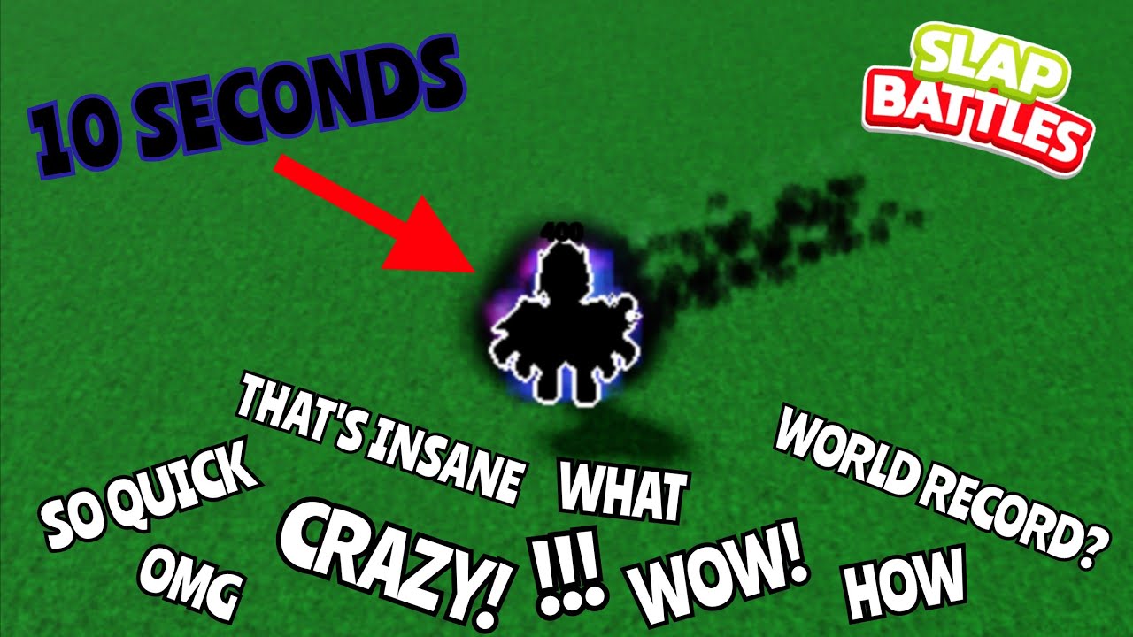 The Quickest 250 Run EVER?! | Slap Battles Roblox - YouTube