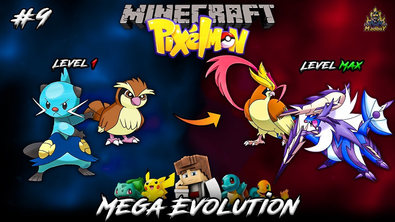 MEGA EVOLUTION 😎 | Minecraft Pixelmon | Ep: 9 | in Telugu | Maddy ...