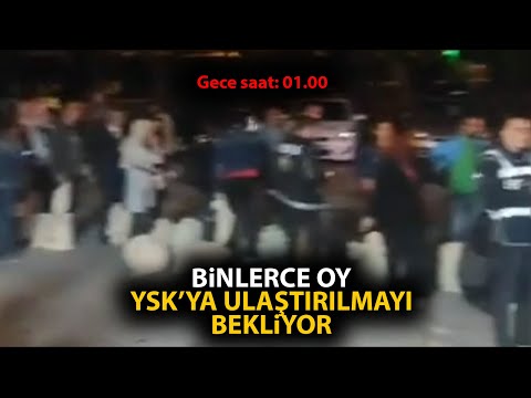 İzmir'de binlerce oy YSK'ya ulaştırılmaya çalışılıyor!