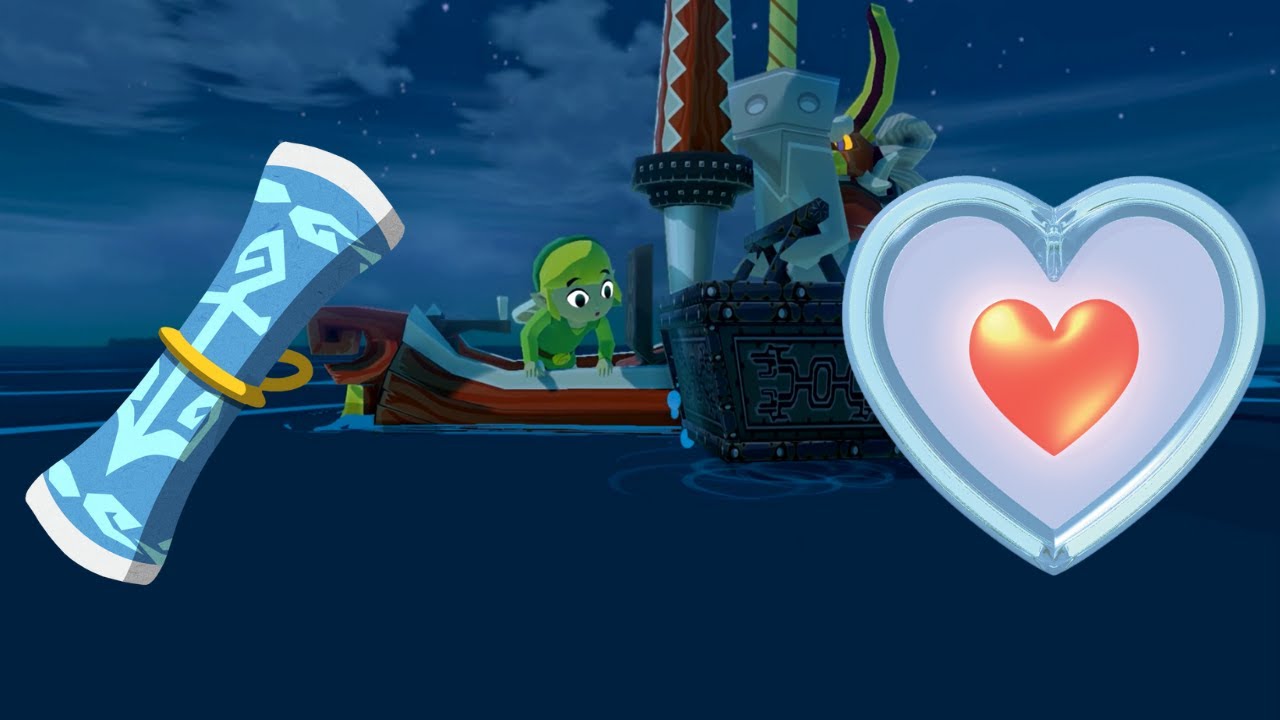 The Legend Of Zelda: The Wind Waker HD Part 22 Rupees maps and hearts ...