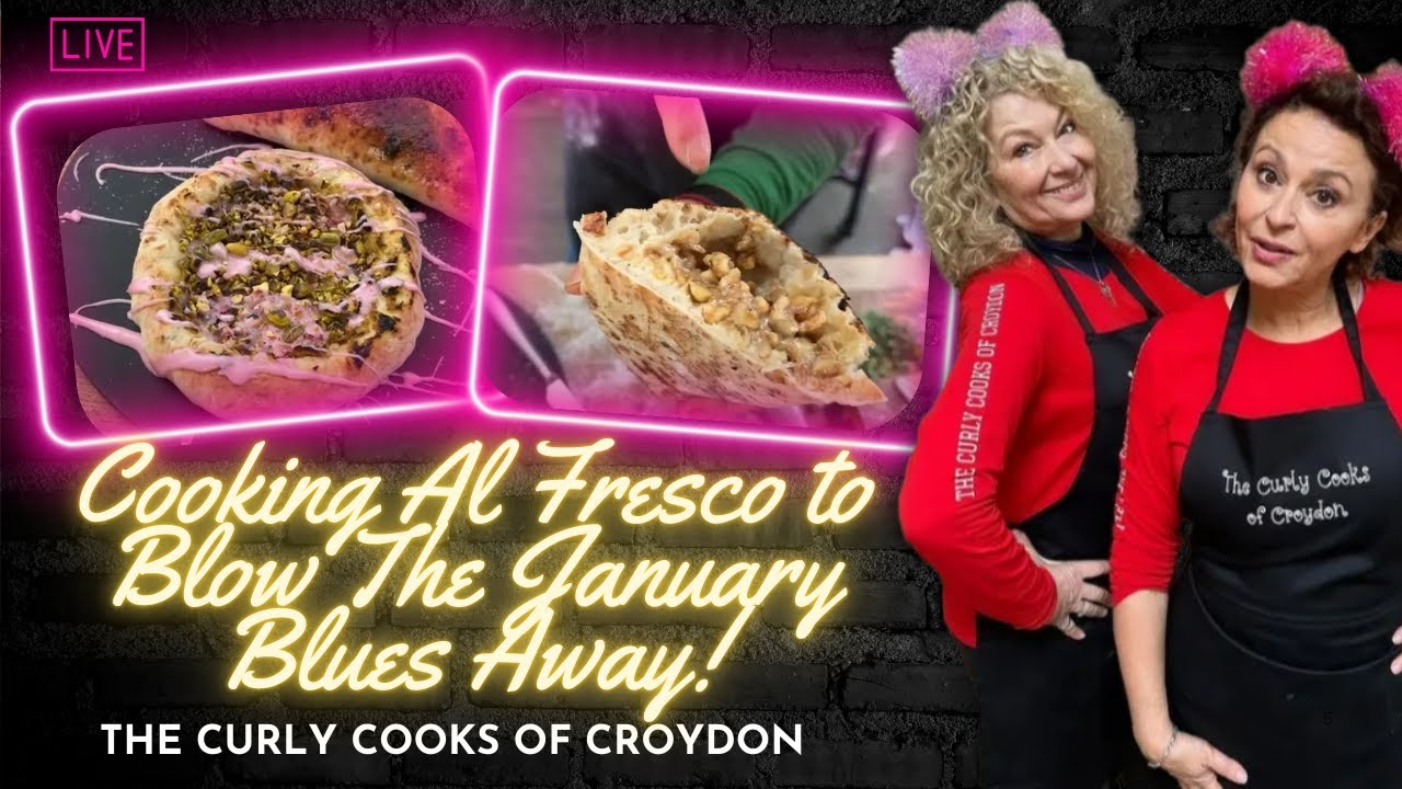 The Curly Cooks of Croydon - Cooking Al Fresco to Blow The January ...