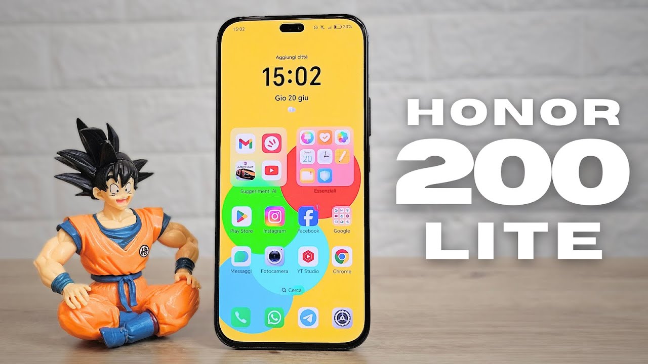 Un iPhone 16 con Android? HONOR 200 LITE recensione - YouTube
