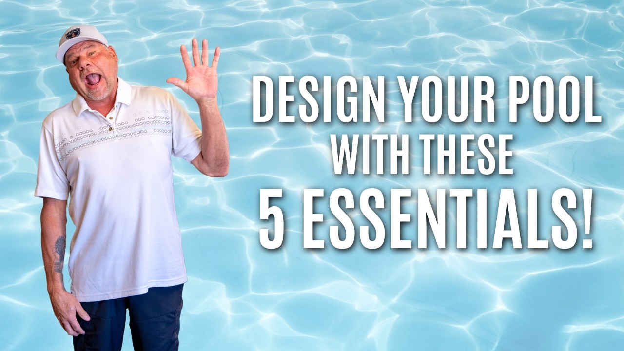 5 DESIGN MUST HAVES For Your Swimming Pool - YouTube