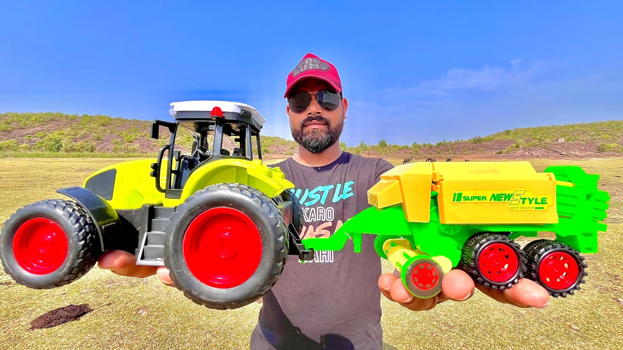 Big Farming Tractor Model Unboxing | Farming Simulator | Thresher ...