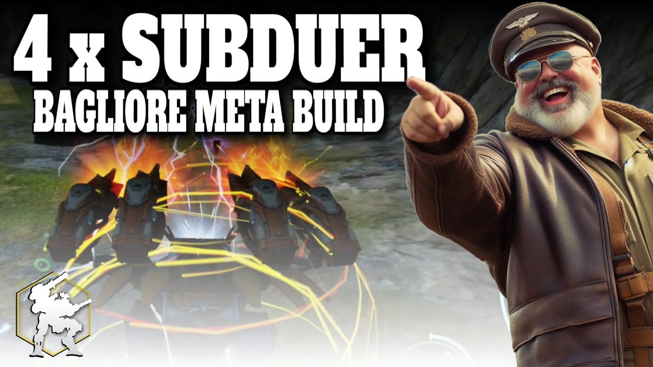 4 x SUBDUER BAGLIORE IS MASSIVELY OVER POWERED - WAR ROBOTS WR CHAMPION ...
