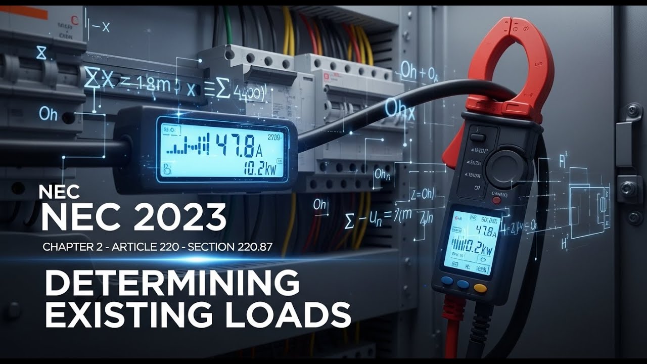 Section 220.87 Determining Existing Loads - NEC 2023 - Chapter 2 ...