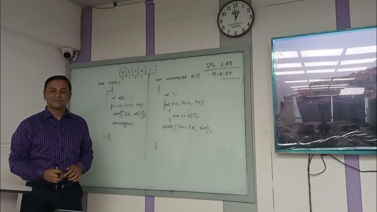 Structured Programming Language Lecture 33 | CSE |Ahsan Arif | University of Scholars - YouTube