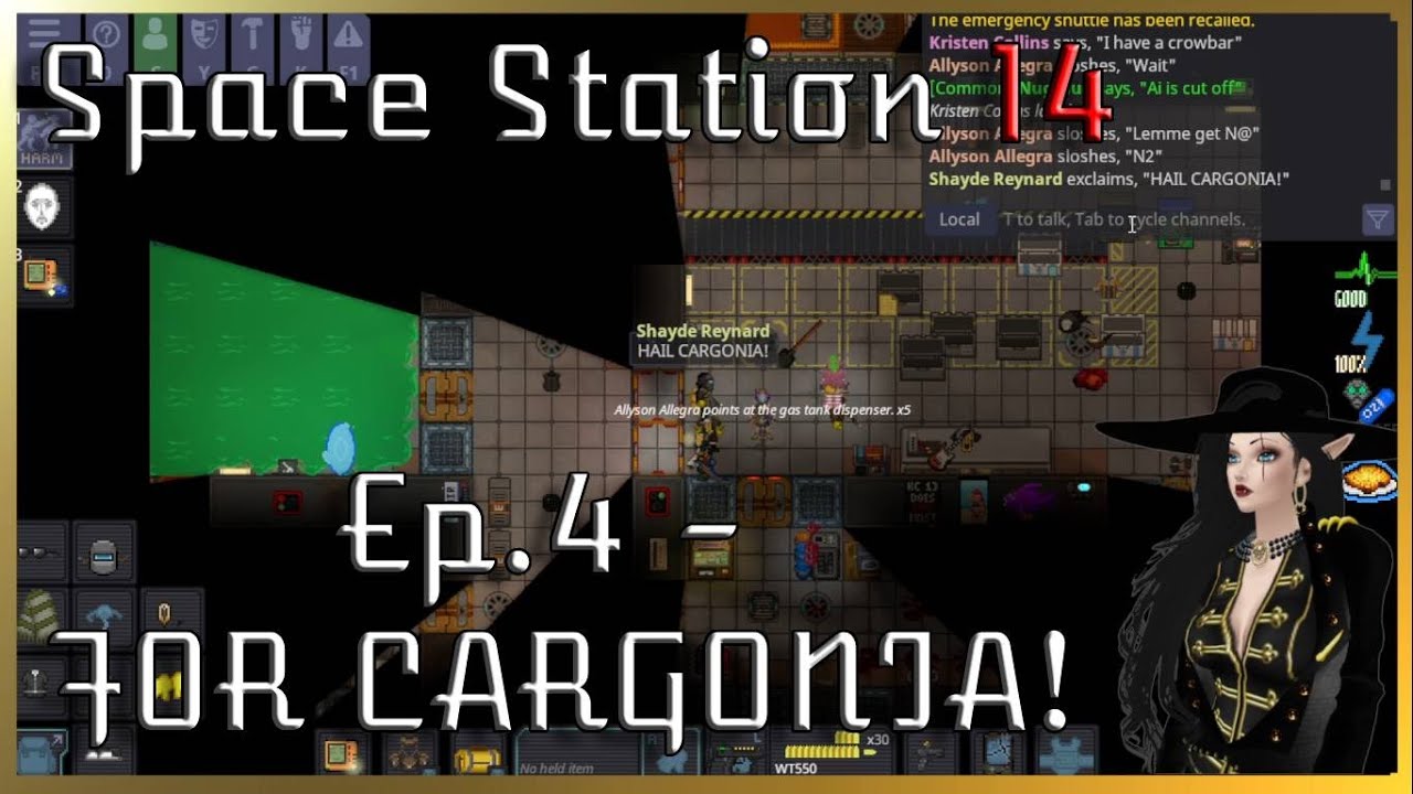 Space Station 14 Ep.4 - FOR CARGONIA! - YouTube