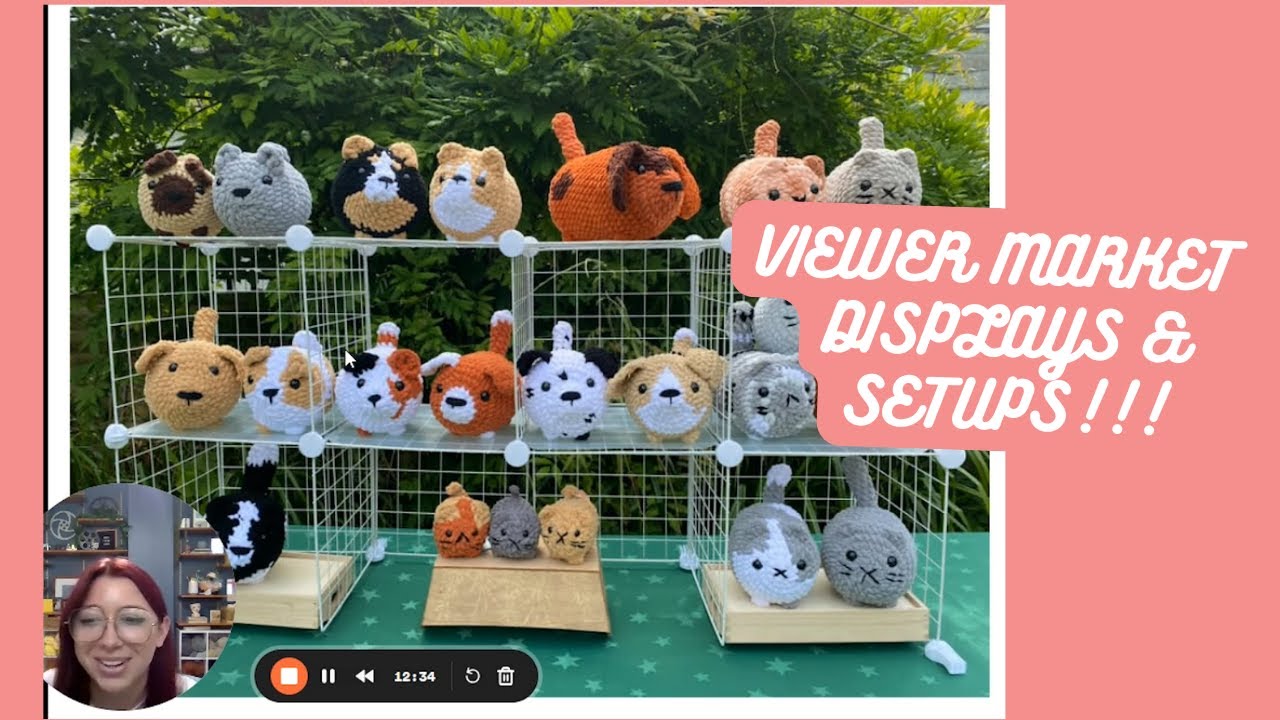 Crochet/Craft Market Display/Setup Examples! (VIEWER SETUPS!!!) - YouTube