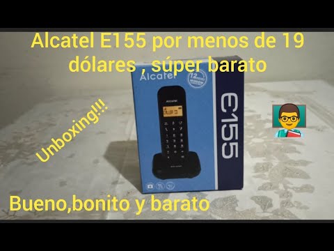 Telefono Alcatel E155 económico , es decir bueno bonito y barato ...