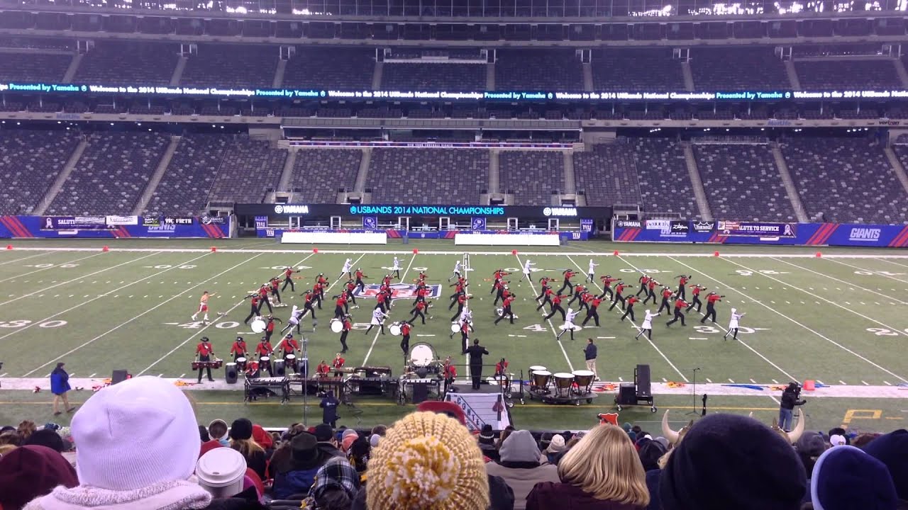 GWA Marching Bulldog Band Nationals Performance 2014 - YouTube