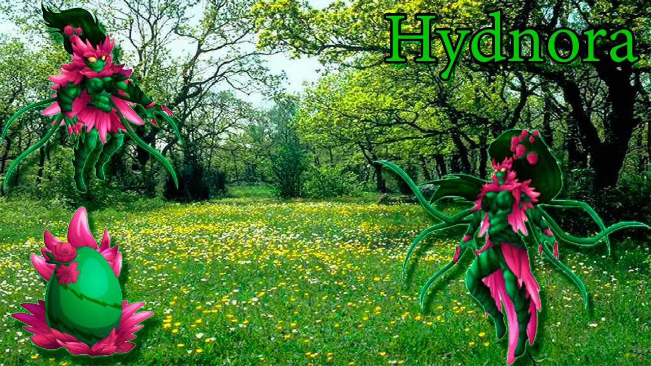 Monster Legends - Hydnora (Nivel 1 al 90) + Combate - YouTube