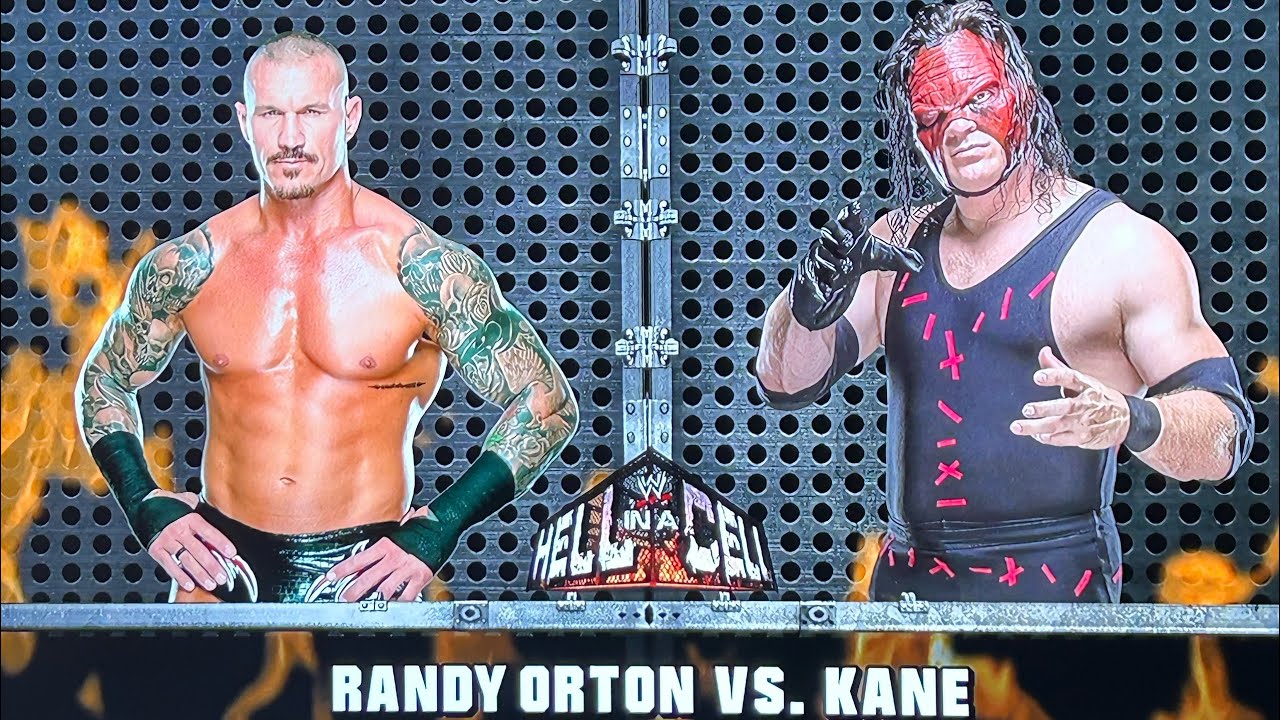 RANDY ORTON vs KANE, WWE2K23 - YouTube