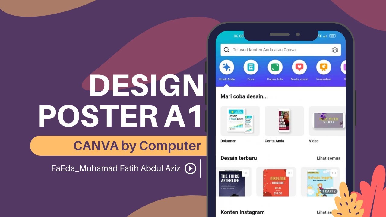 Desain Poster A1 | P5 CP - YouTube