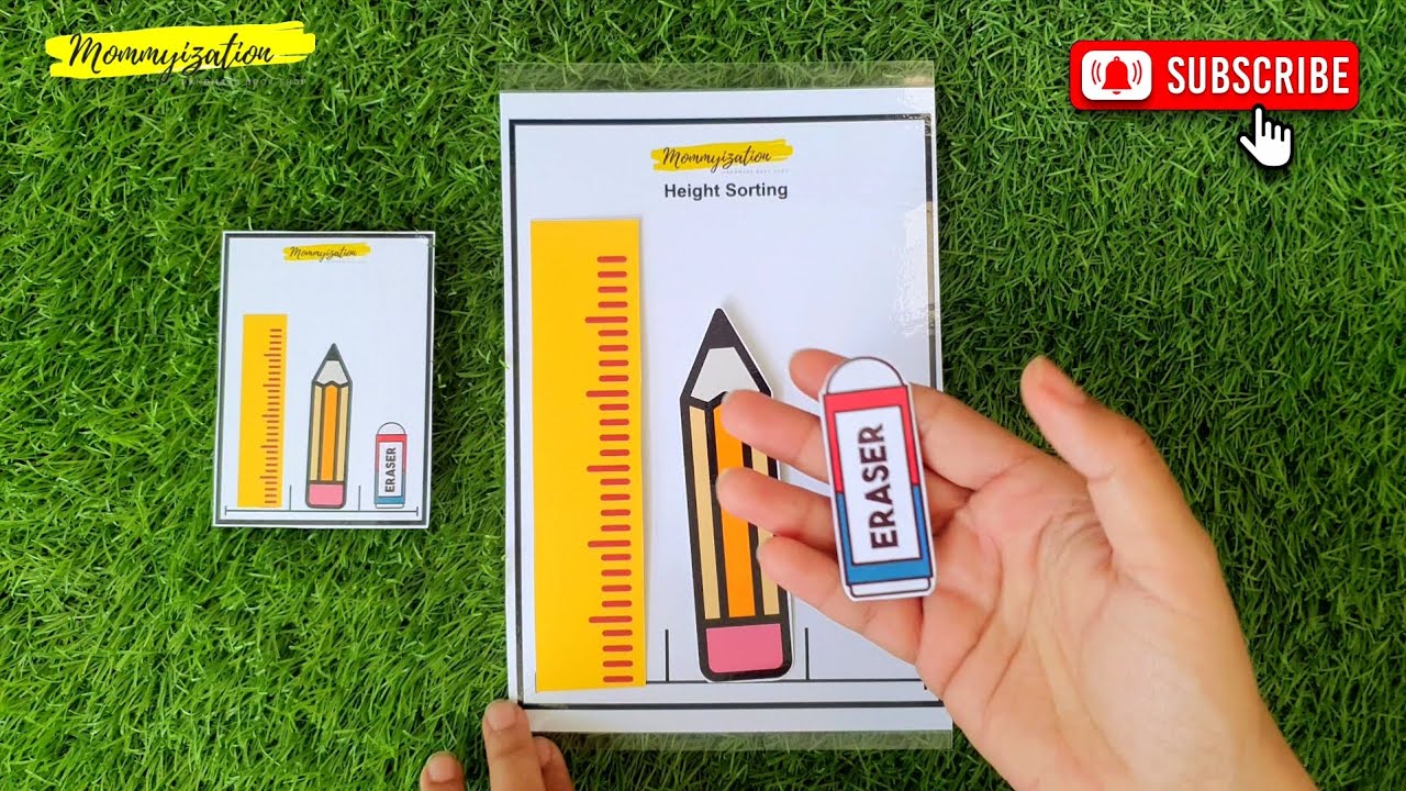 Logical Thinking (Height Sorting) #mommyization - YouTube