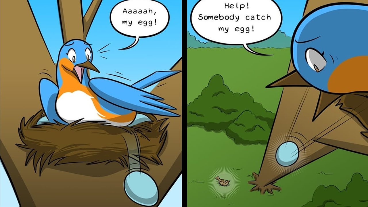 Animals Comics With Cute Endings #4 | Webcomic Dub - YouTube