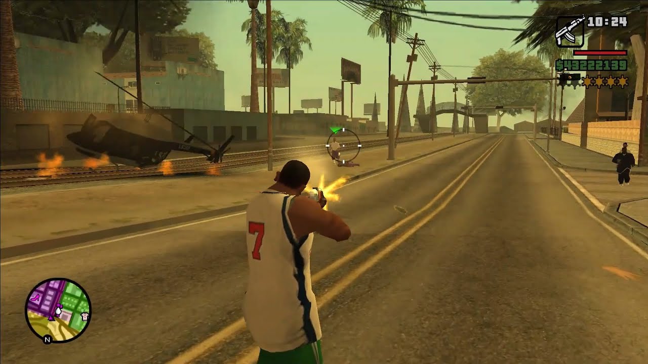 GTA SA [PC] (GTA Underground Mod) Gameplay 37 (Los Santos Gang War ...