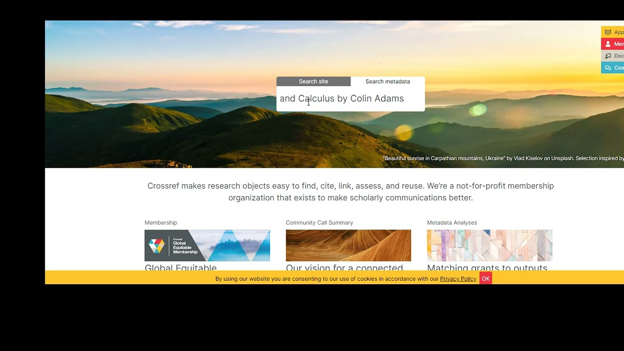 Finding the DOI Using Crossref.org - YouTube