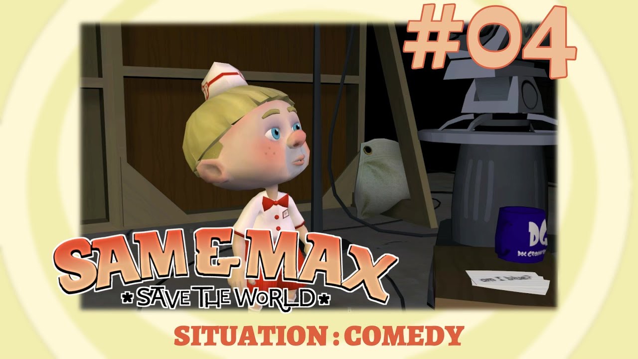 Sam & Max 102 Situation Comedy - Show Us A Magic Trick - Part 04 - YouTube