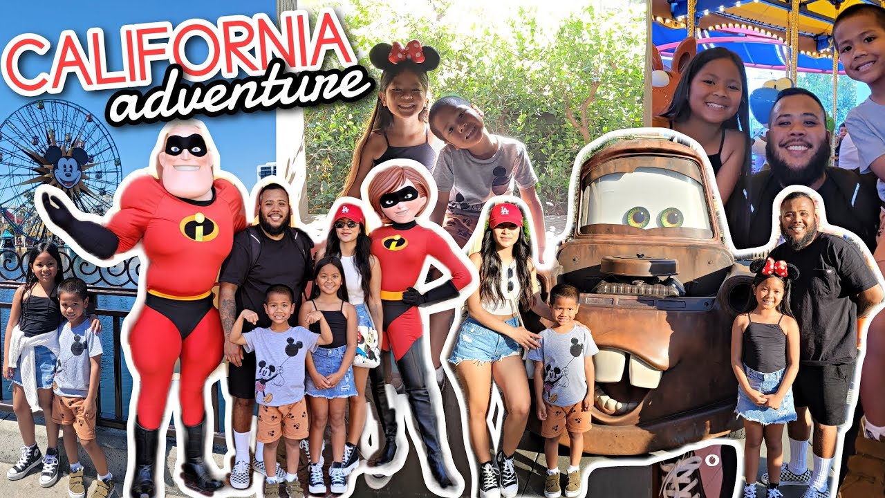 DISNEY CALIFORNIA ADVENTURE | AMBER & MADDOX - YouTube
