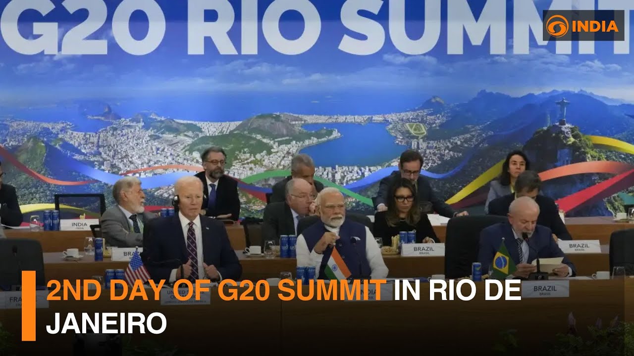 2nd day of G20 summit in Rio de Janeiro | Discussion - YouTube