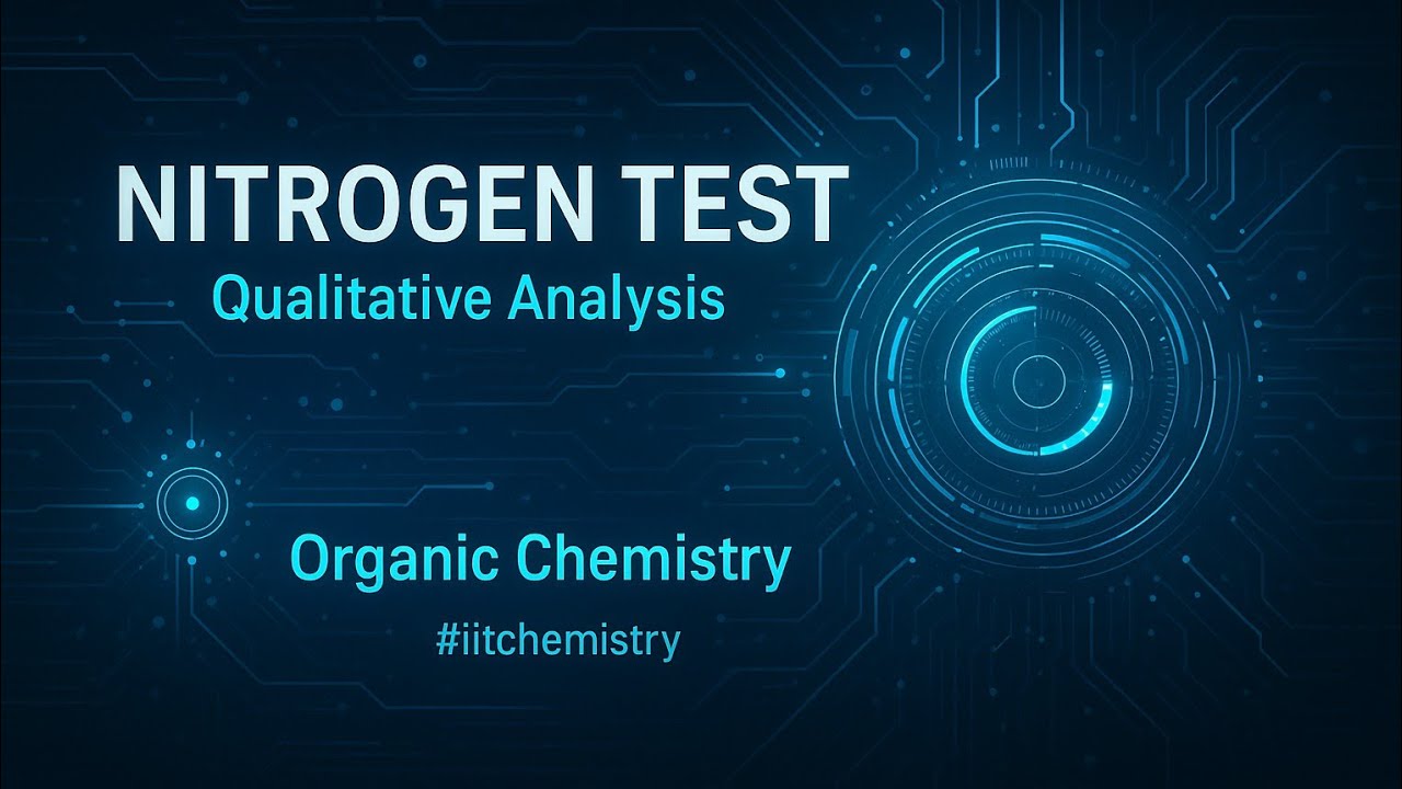 Nitrogen Test- Qualitative Analysis| Lassaigne Extract- Sodium Extract ...