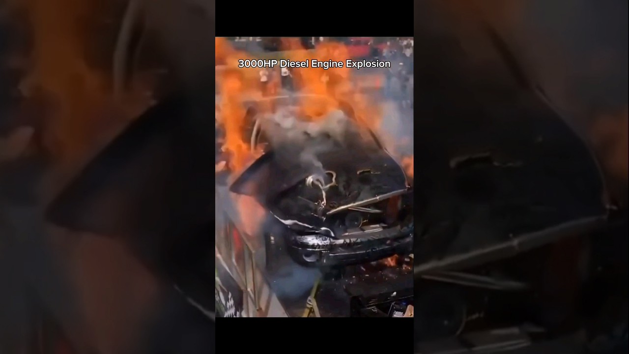 3000HP Diesel Engine Explosion | Car Dailly v171 - YouTube