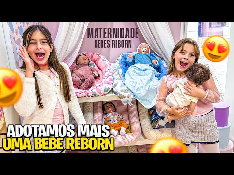 Adotamos NOSSA Bebê Reborn 👶 Direto da Maternidade!  *A reação delas! 🤯👶