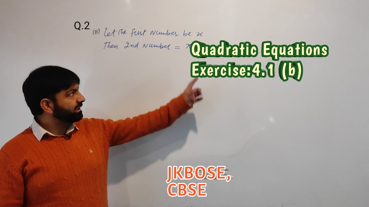 Quadratic equations - YouTube