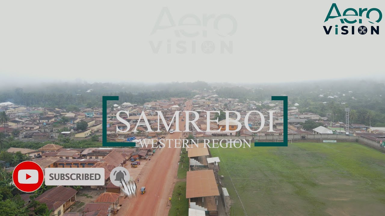 THE TIMBER CITY OF GHANA, SAMREBOI || WESTERN REGION || GHANA - YouTube
