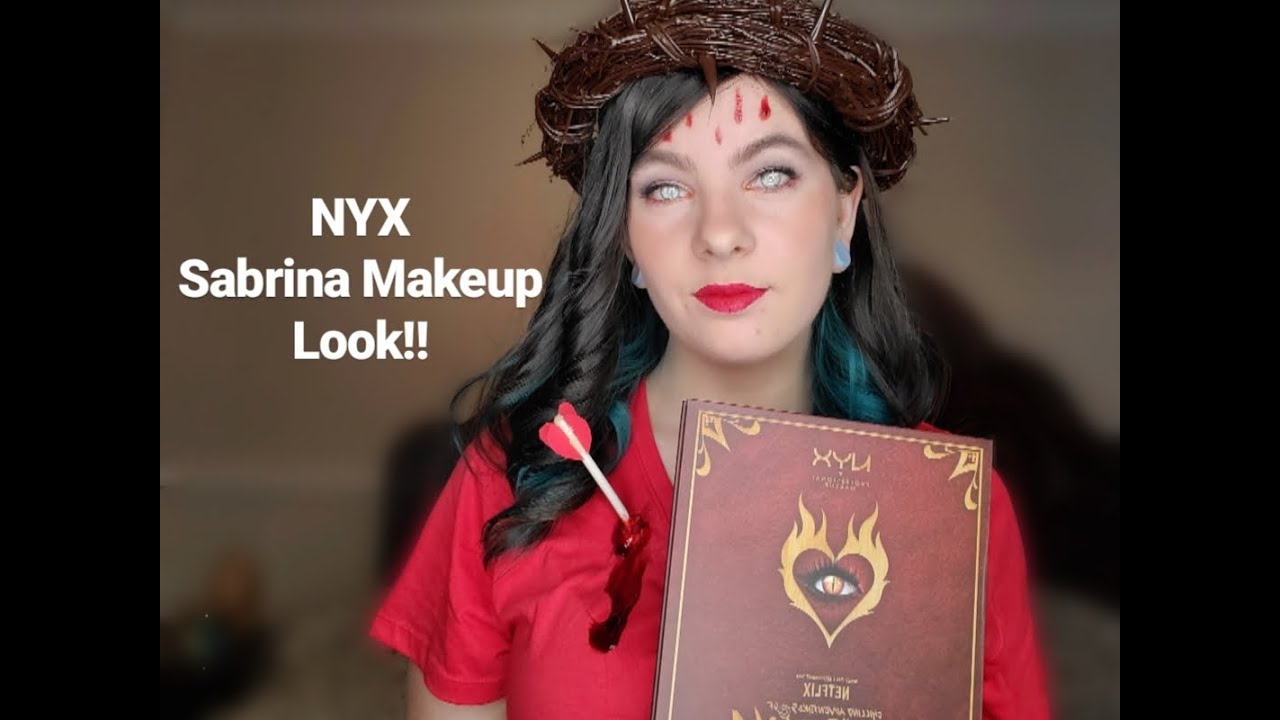 CHILLING ADVENTURES OF SABRINA X NYX COSMETICS SPELLBOOK PALETTE! - YouTube
