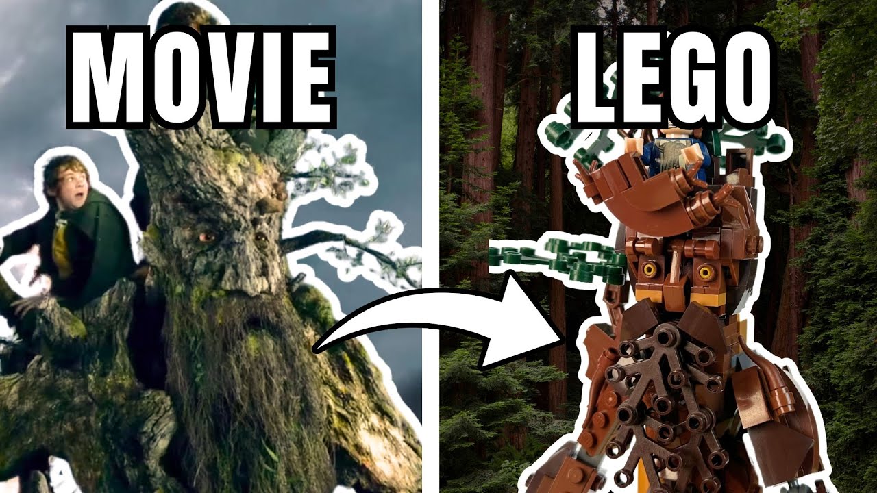 I Built TREEBEARD in LEGO - YouTube