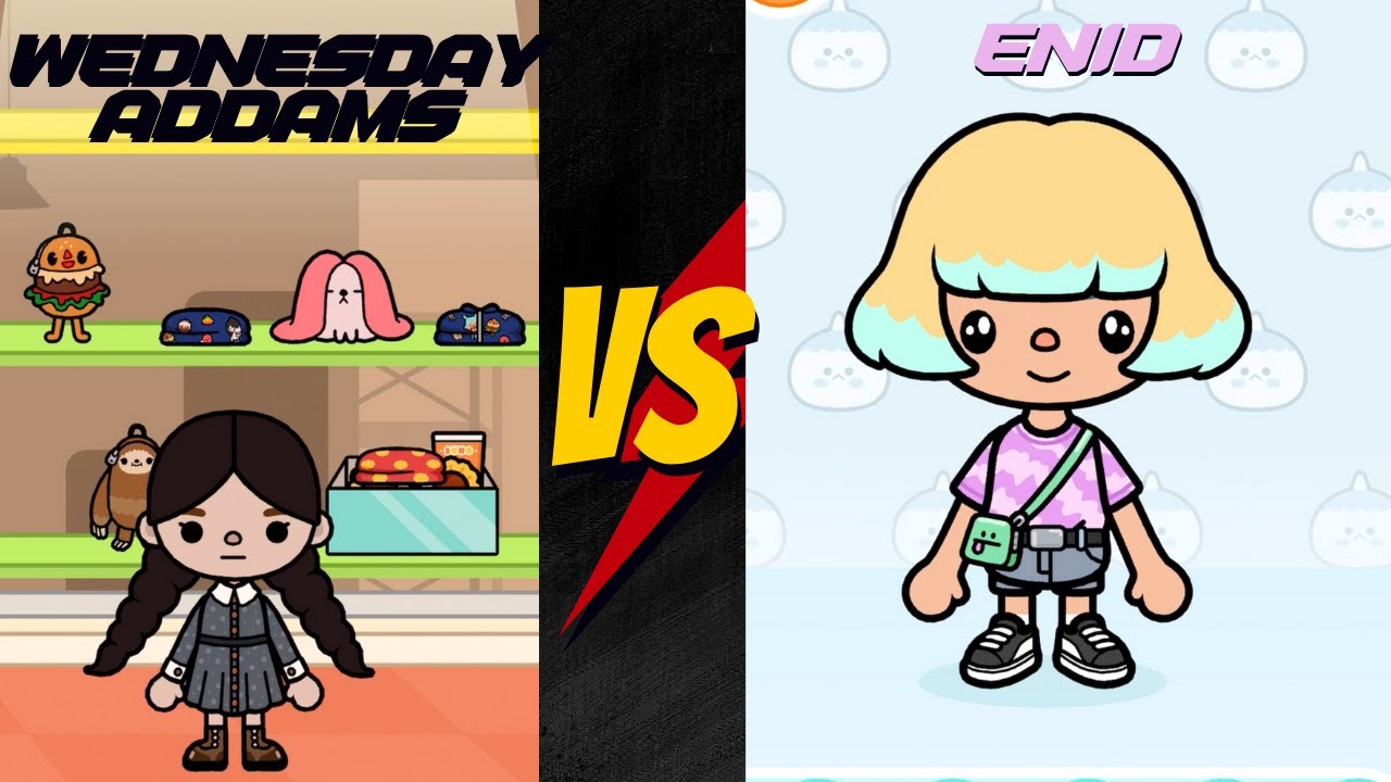 Toca Boca Wednesday Addams & Enid: Take Over Toca Life World! #youtube ...