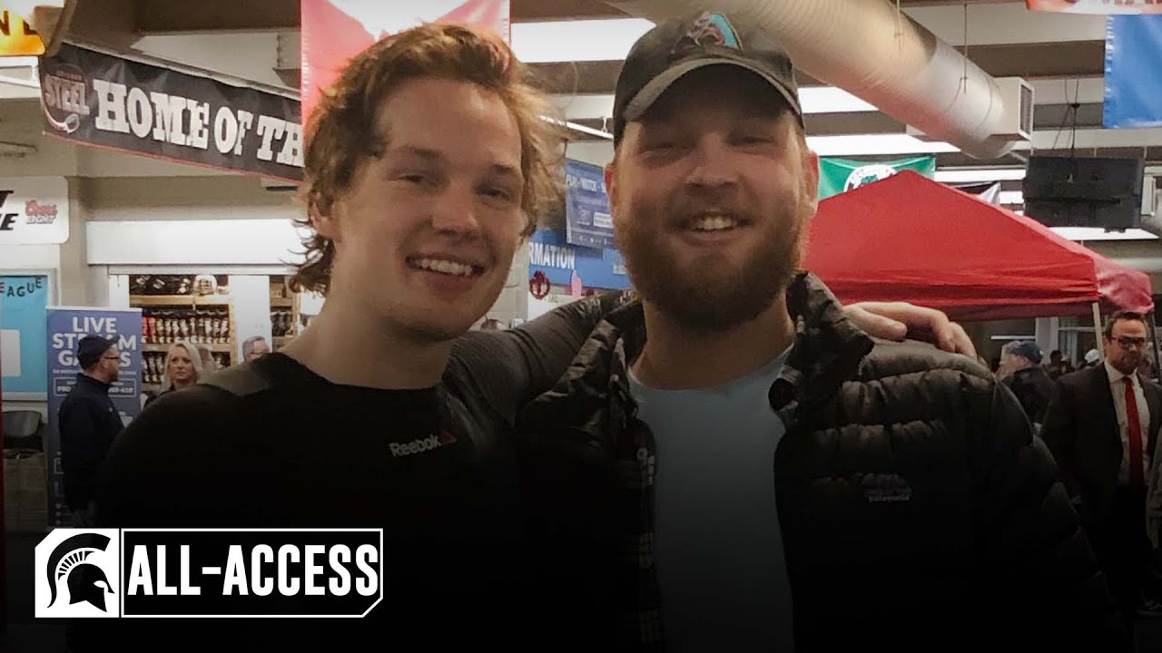 Erik Middendorf | Spartans All-Access | Michigan State Hockey - YouTube