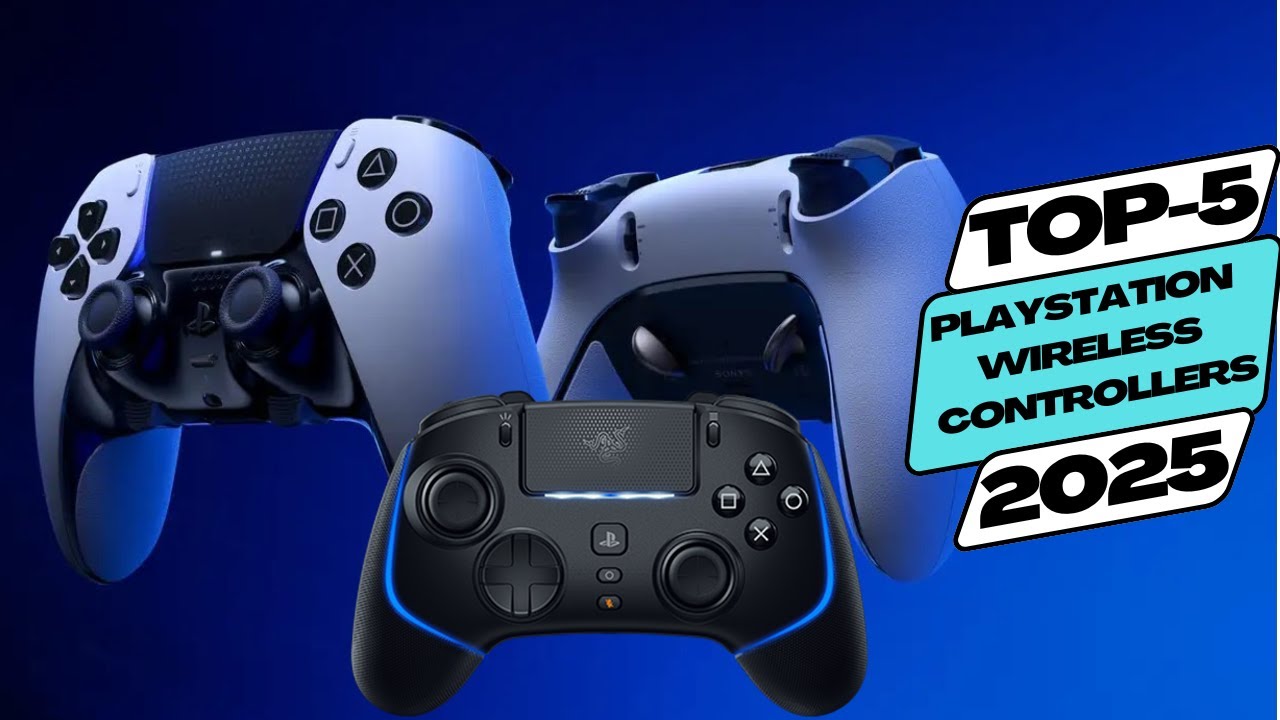 Top 5 Best PlayStation DualSense Wireless Controllers in 2025. - YouTube